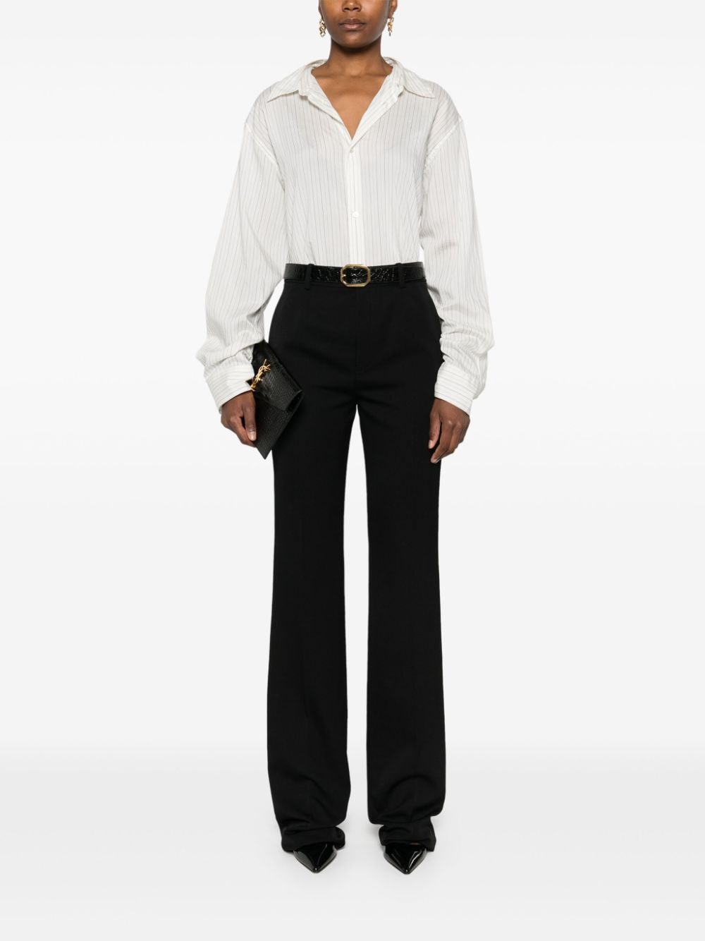 SAINT LAURENT Saint Laurent Flared Trousers