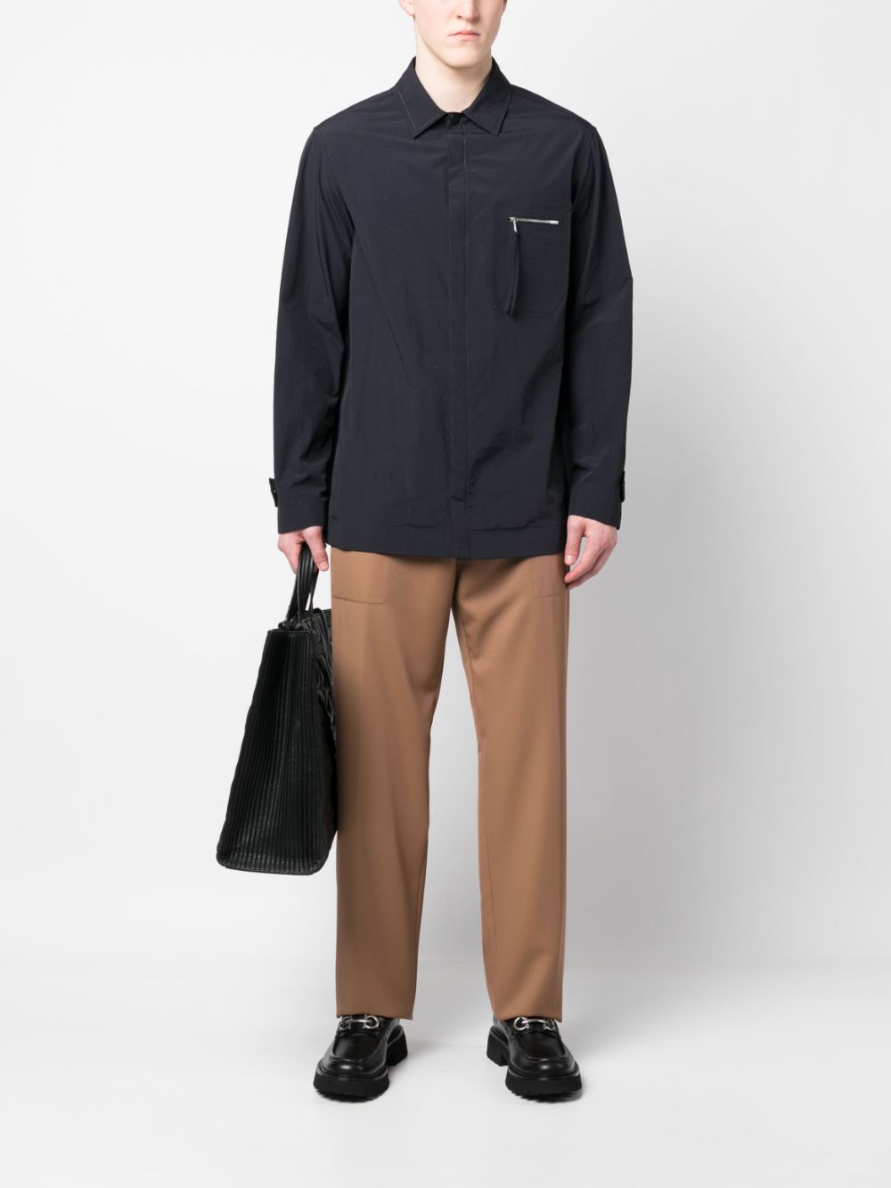 FENDI Fendi Zip-Pocket Shirt Jacket