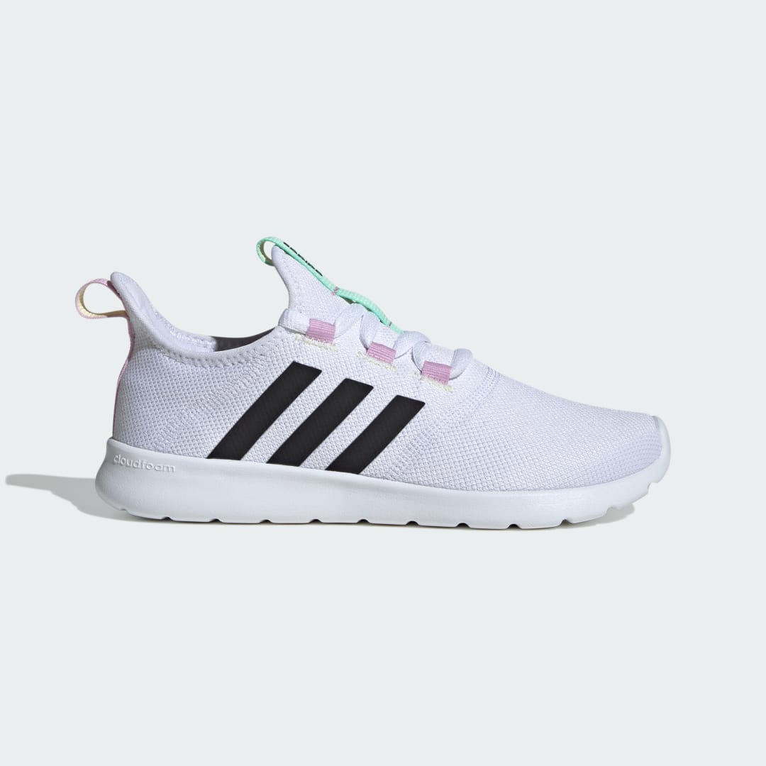 adidas gazelle silver green womens Adidas Womens Cloudfoam Pure Running Shoes