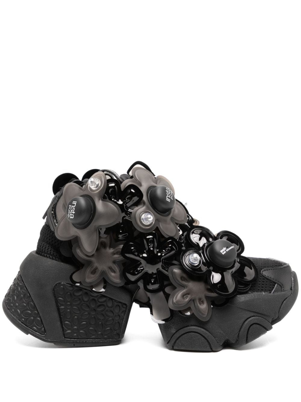 Noir Kei Ninomiya X Reebok Instapump Fury Sneakers In Black - 63