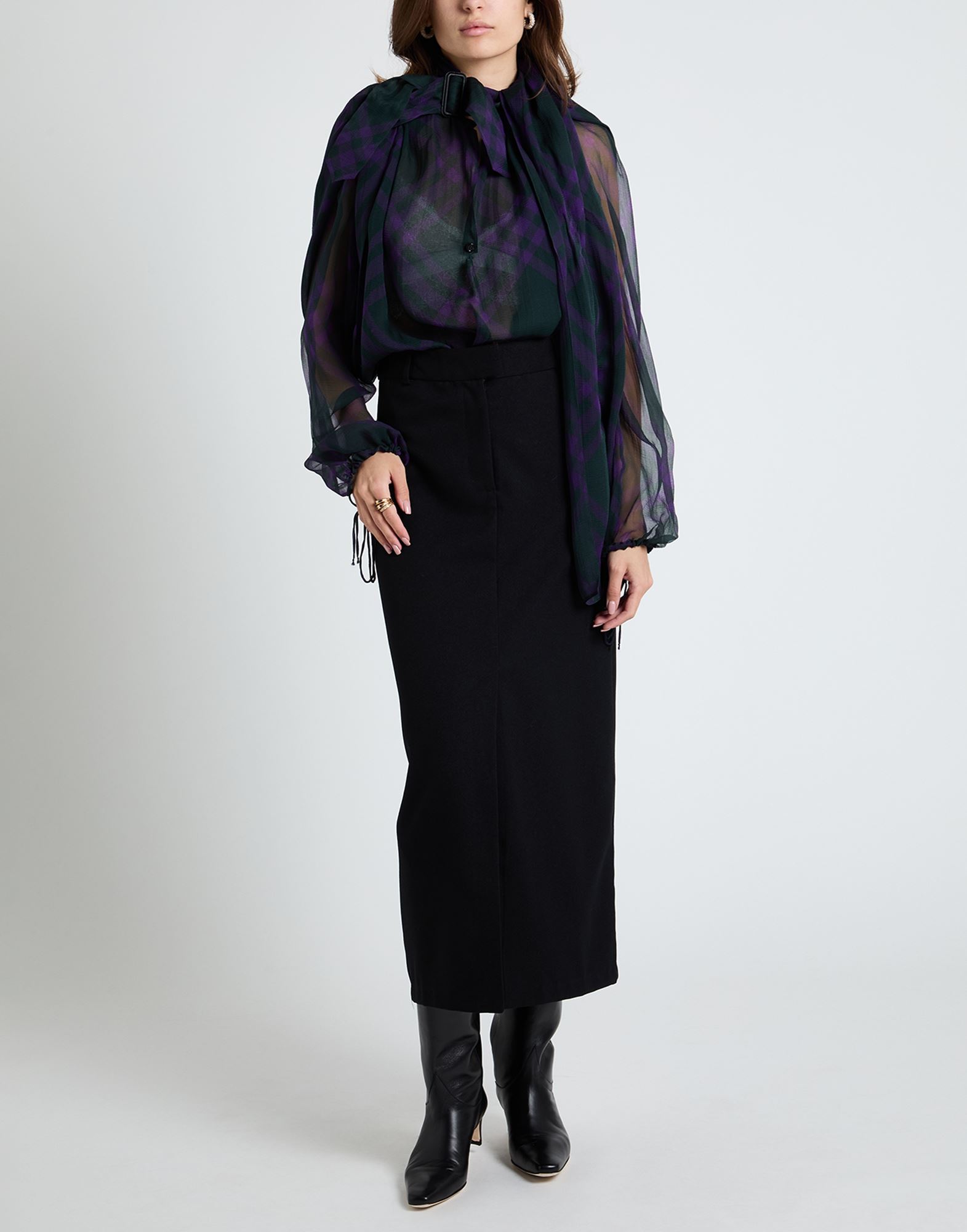 BURBERRY BURBERRY PRORSUM Tartan Top