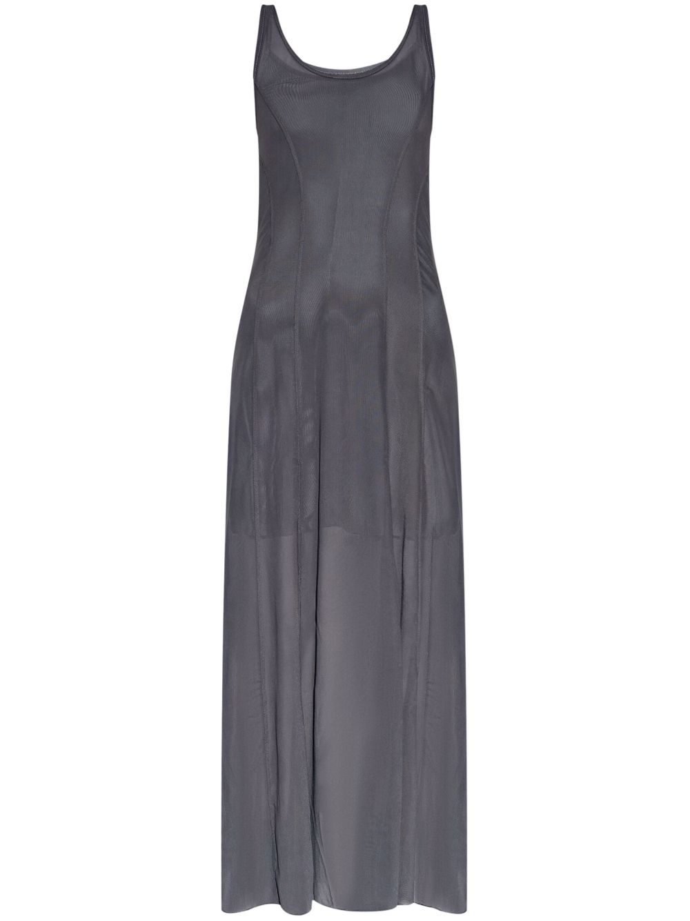 knee length dresses for ladies Margot Mesh Maxi in Lagoon main image 1