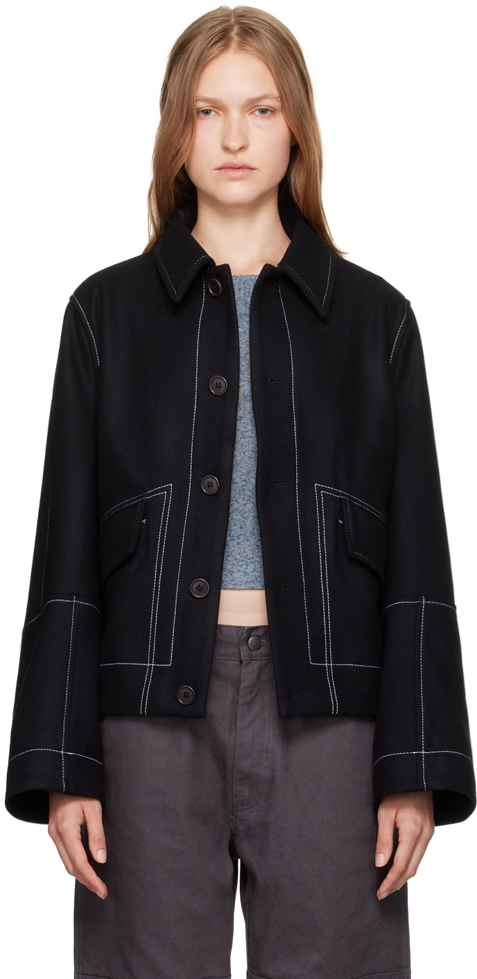 Buy Henrik Vibskov Dusk Wool Jacket - Black At 60% Off | Editorialist