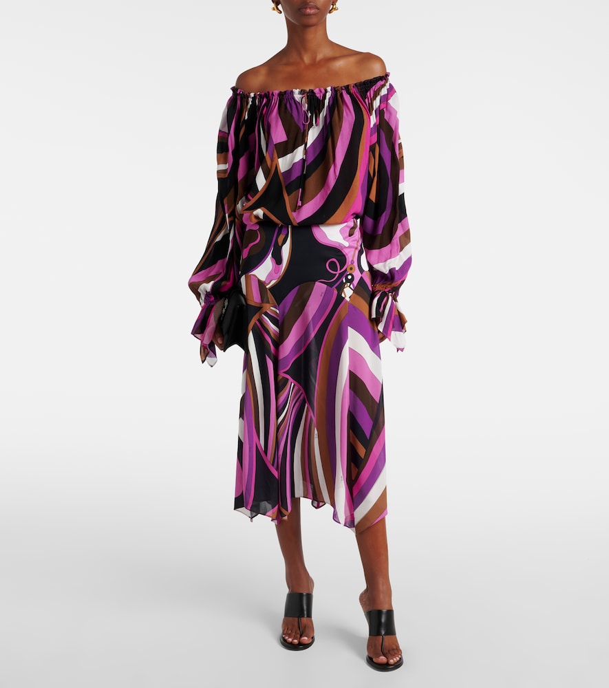 EMILIO PUCCI Iride Midi Skirt