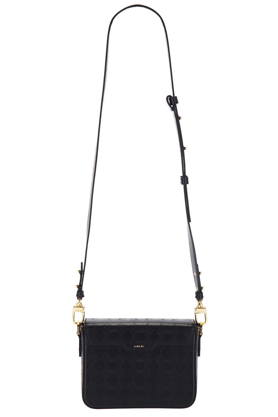 【定価23.1万】AMIRI MA QUAD LEATHER CROSSBODY Amiri Ma Quad Leather Crossbody In Black - 30% Off | Editorialist