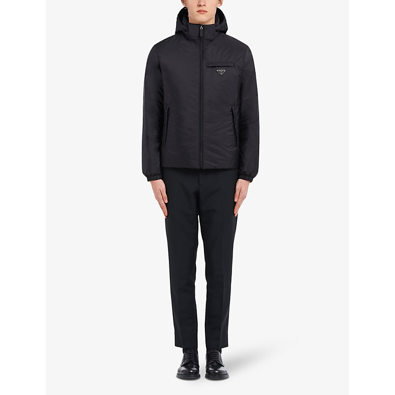 PRADA Re-Nylon Padded Nylon Hooded Jacket
