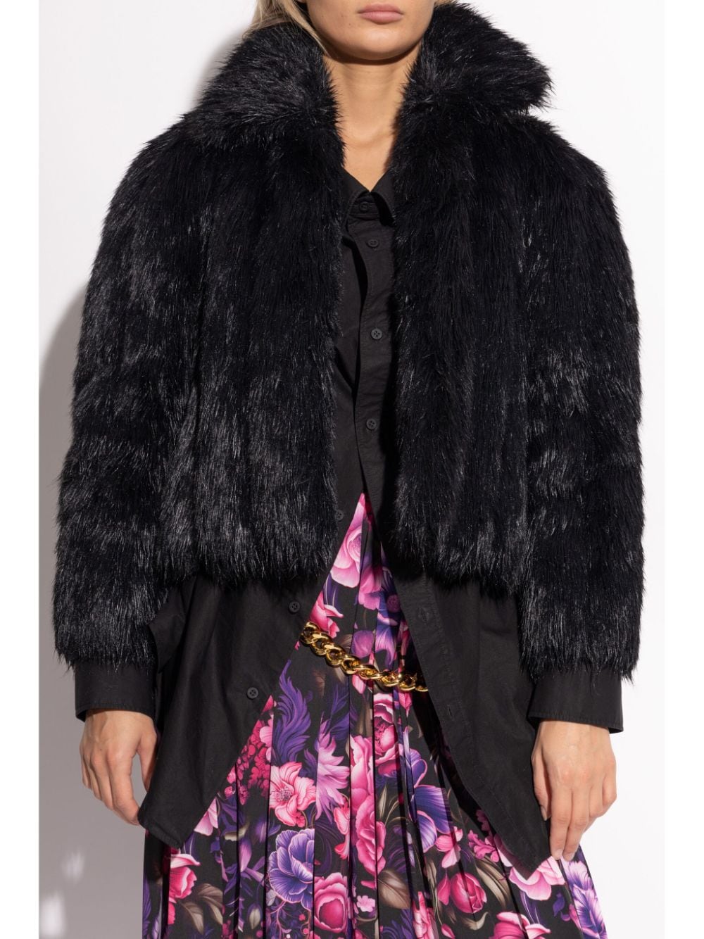 BALENCIAGA Balenciaga Faux-Fur Jacket