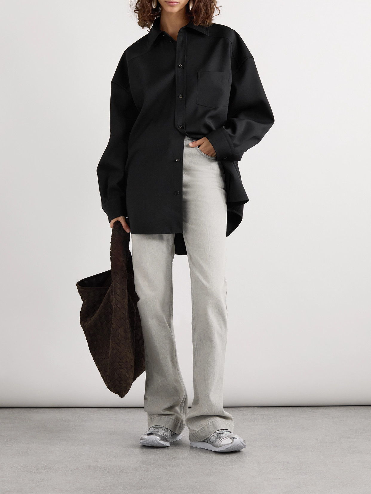 BOTTEGA VENETA Bottega Veneta Wool-Twill Shirt