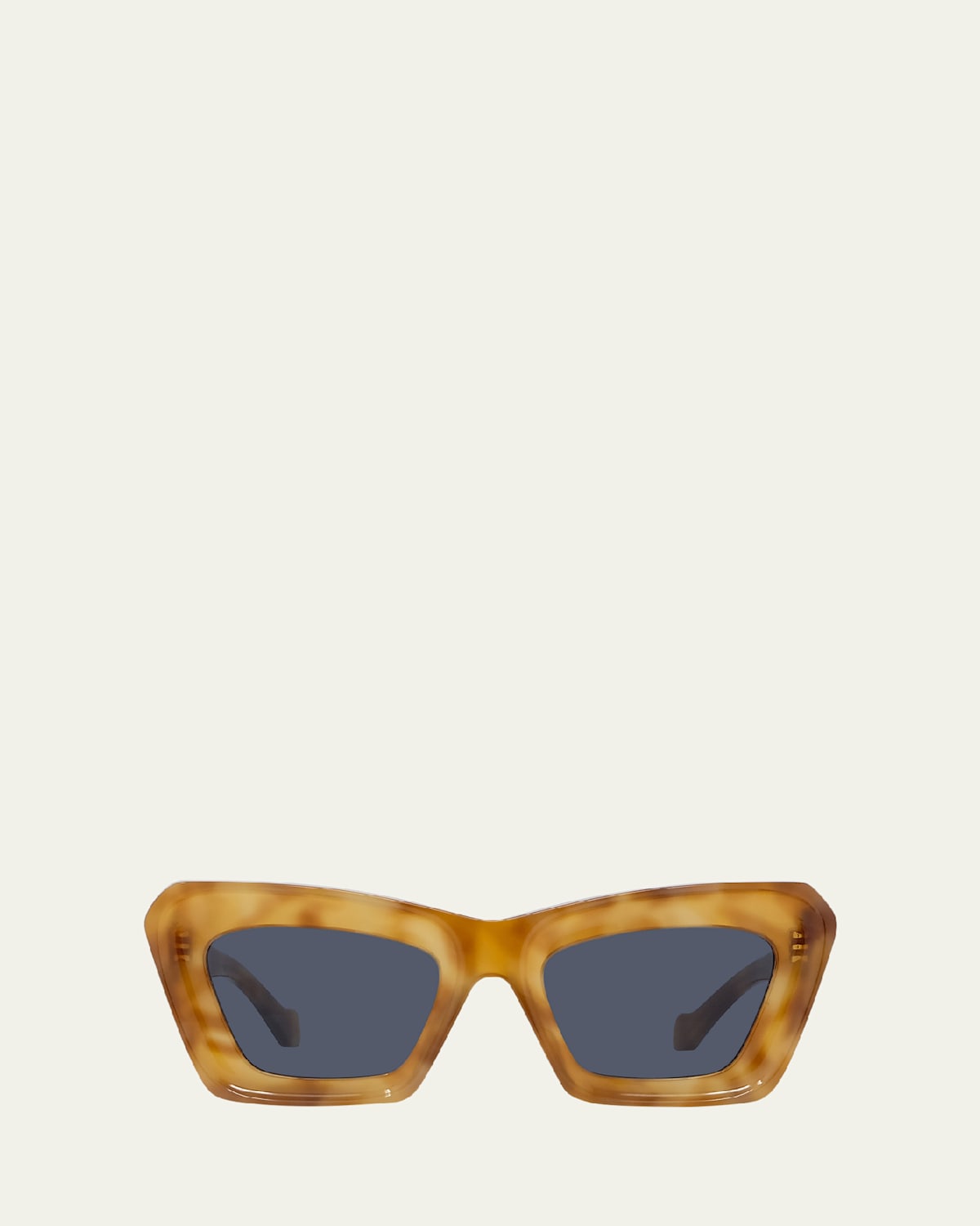 Loewe Anagram Cat Eye Sunglasses in Shiny Blonde Havana Loewe Eyewear Women main image 3