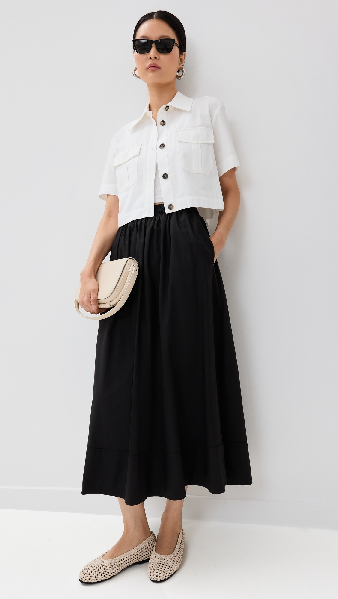 JENNI KAYNE Jenni Kayne Lauren Midi Skirt