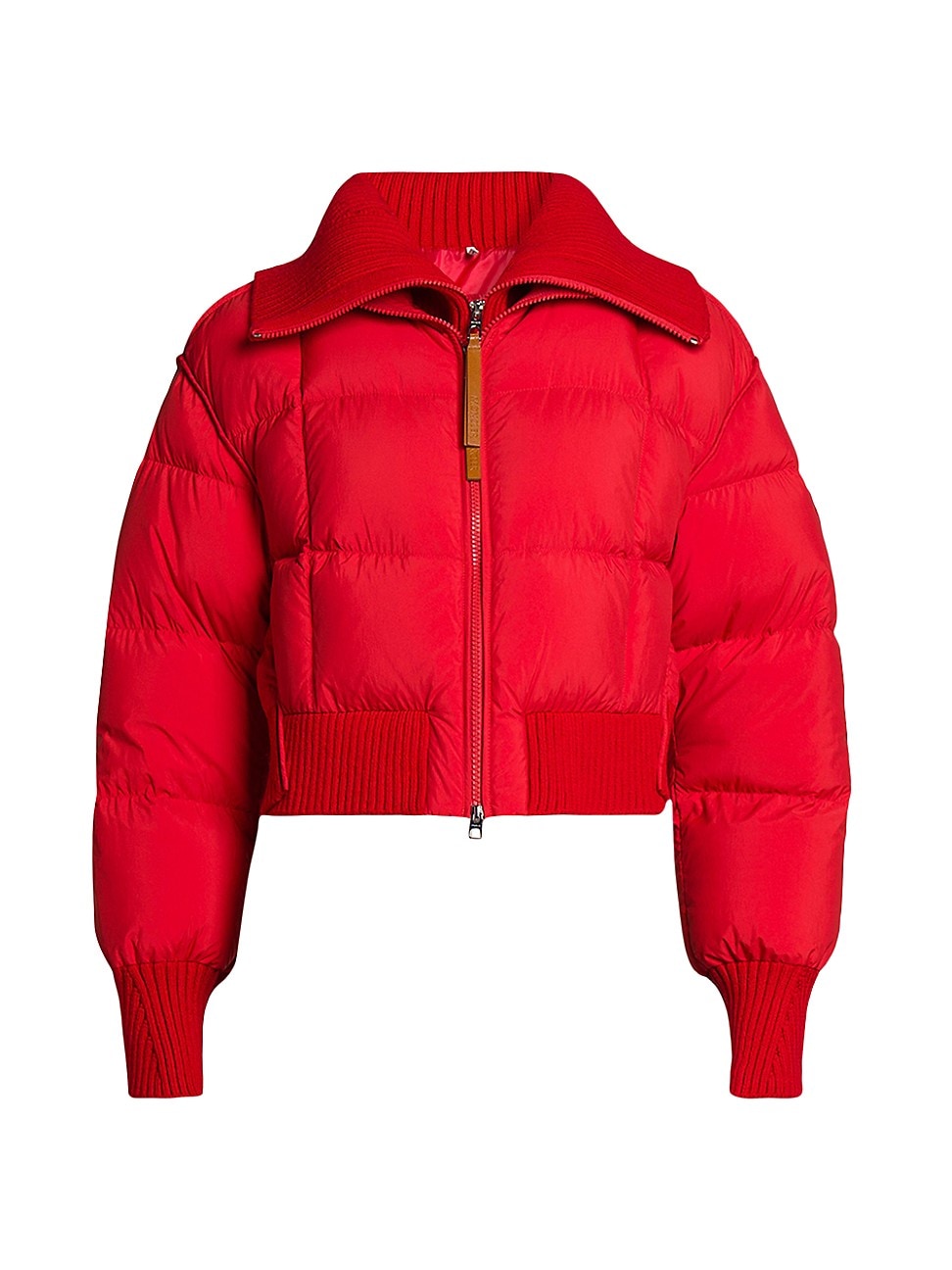 Moncler Short Down Jacket - Red | Editorialist
