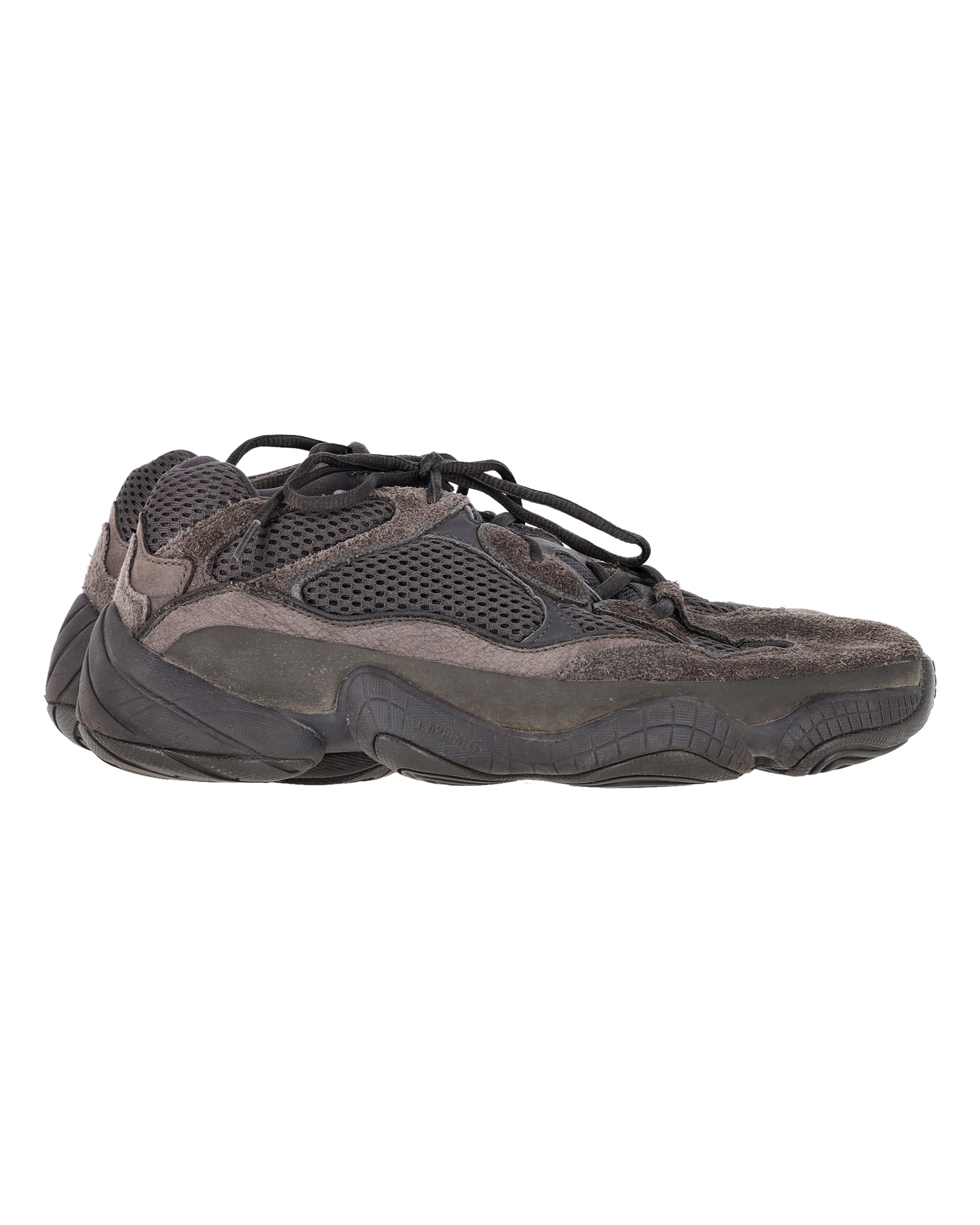 Yeezy X Adidas 500 'Granite' Sneakers In Suede And Mesh In Grey - 10% Off |  Editorialist