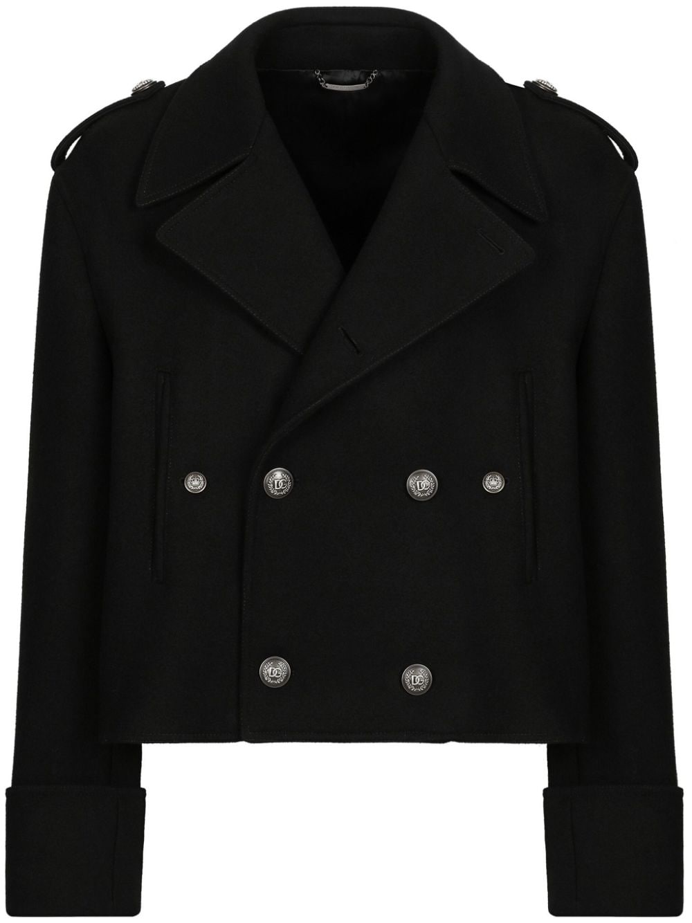 DOLCE & GABBANA Dolce & Gabbana Double-Breasted Pea Coat