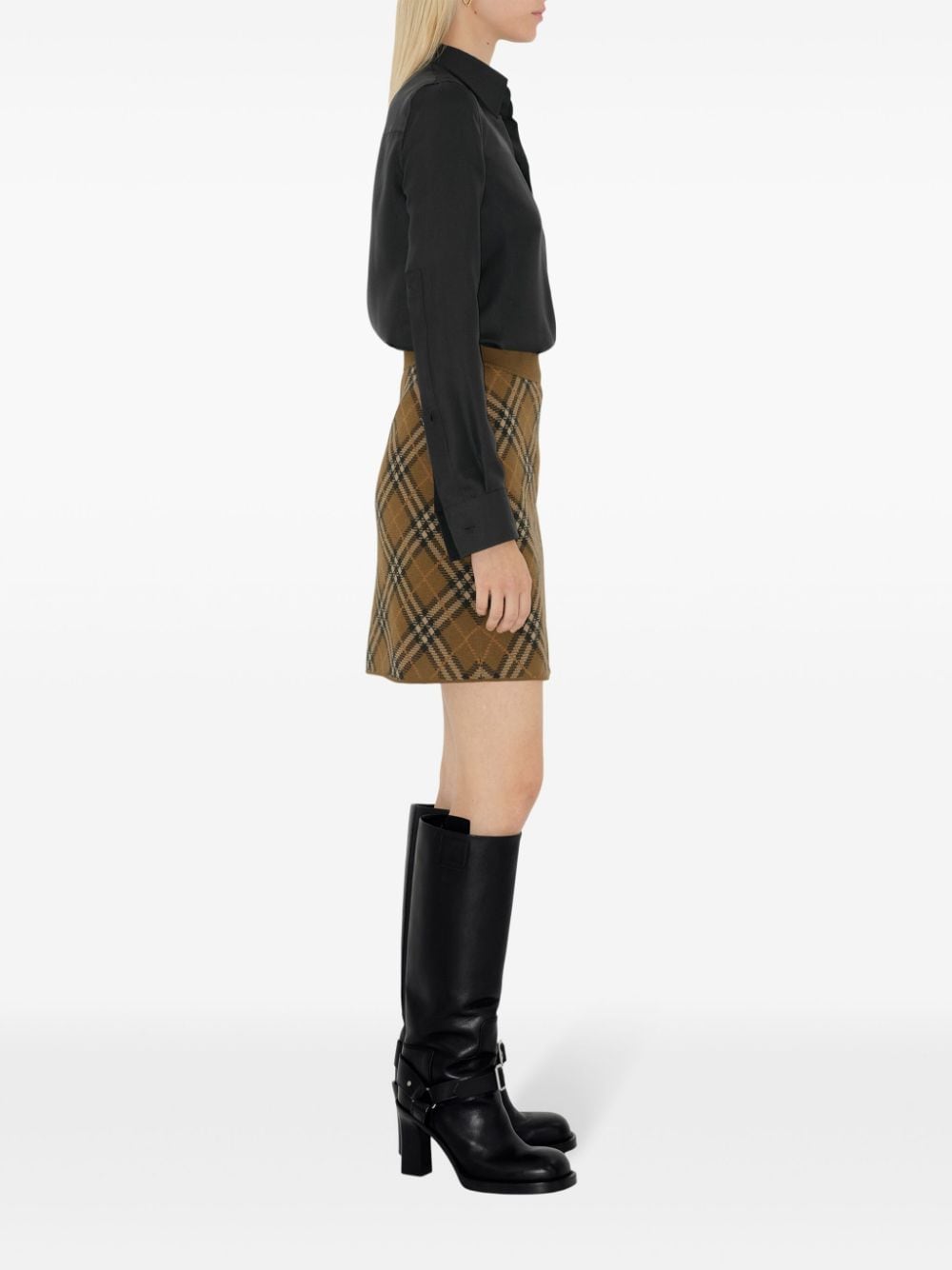 BURBERRY Burberry Check Mini Skirt
