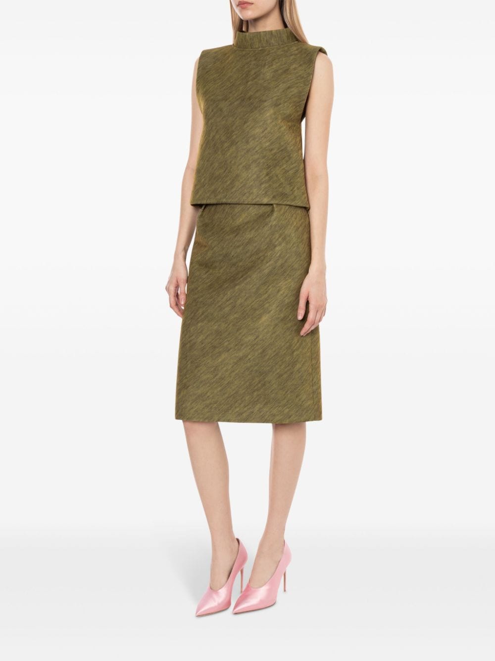 PHILOSOPHY DI LORENZO SERAFINI Philosophy Di Lorenzo Serafini High-Neck Sleeveless Top