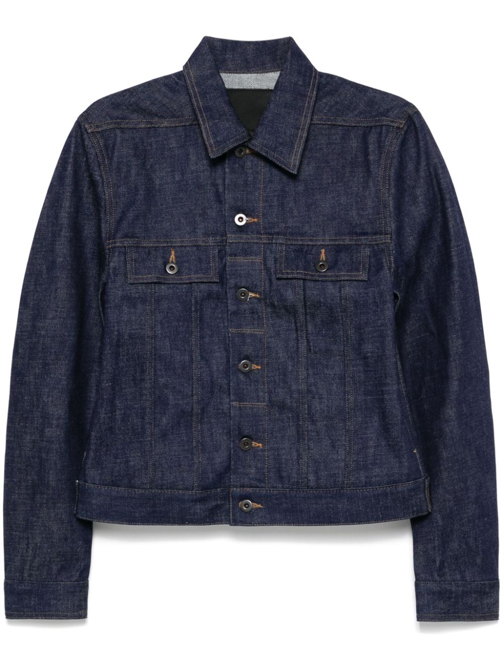 MANUEL RITZ Notched-Lapels Denim Jacket
