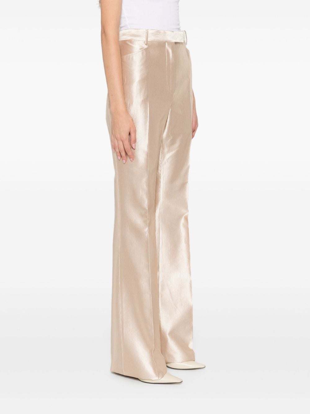 TOM FORD TOM FORD Ribbed Satin Trousers