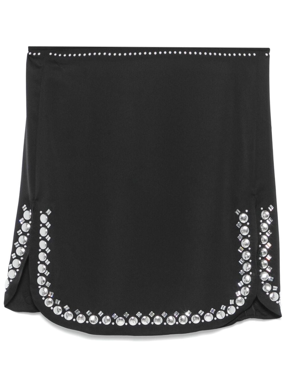 PACO RABANNE Rabanne Studded Hem Mini Skirt