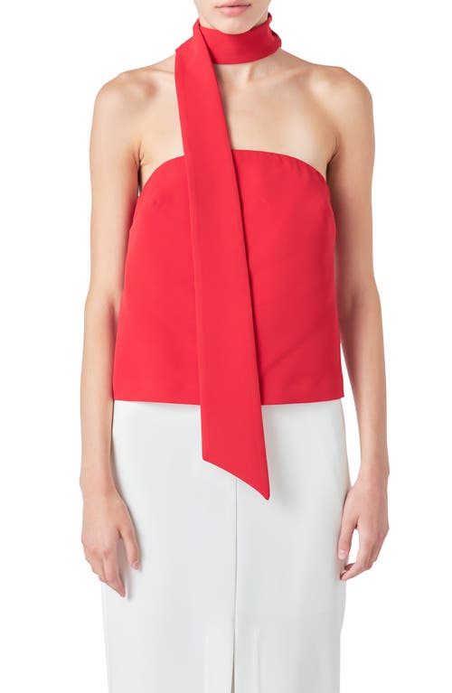 GREY LAB Grey Lab Choker Tie Top