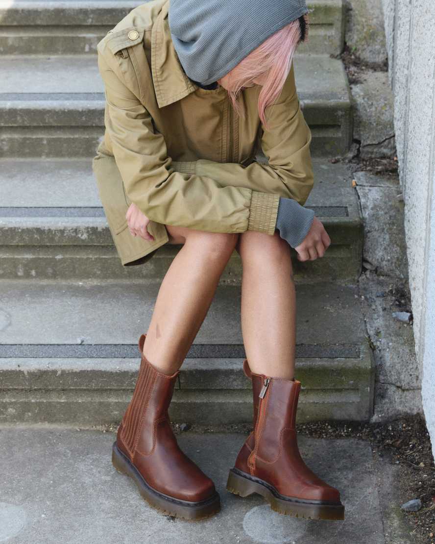 DR. MARTENS Dr. Martens Amaayah Lo Leather Boots