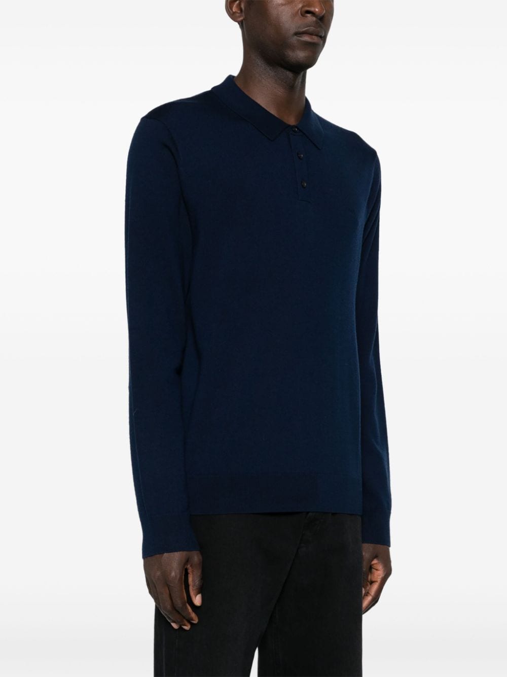 MICHAEL KORS merino-wool polo shirt