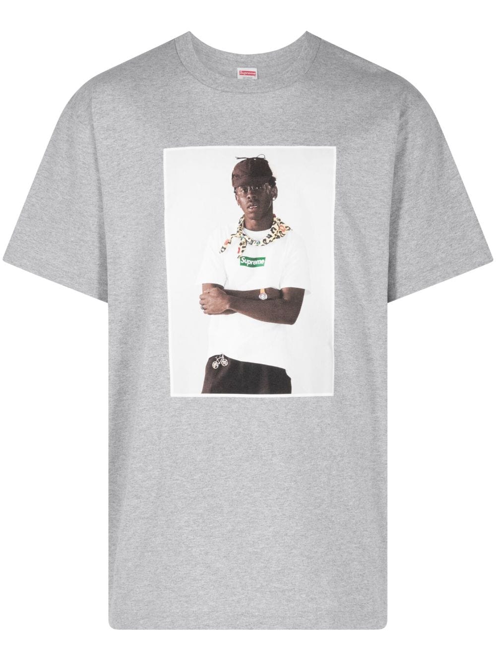 SUPREME x tyler the creator photograph-print t-shirt