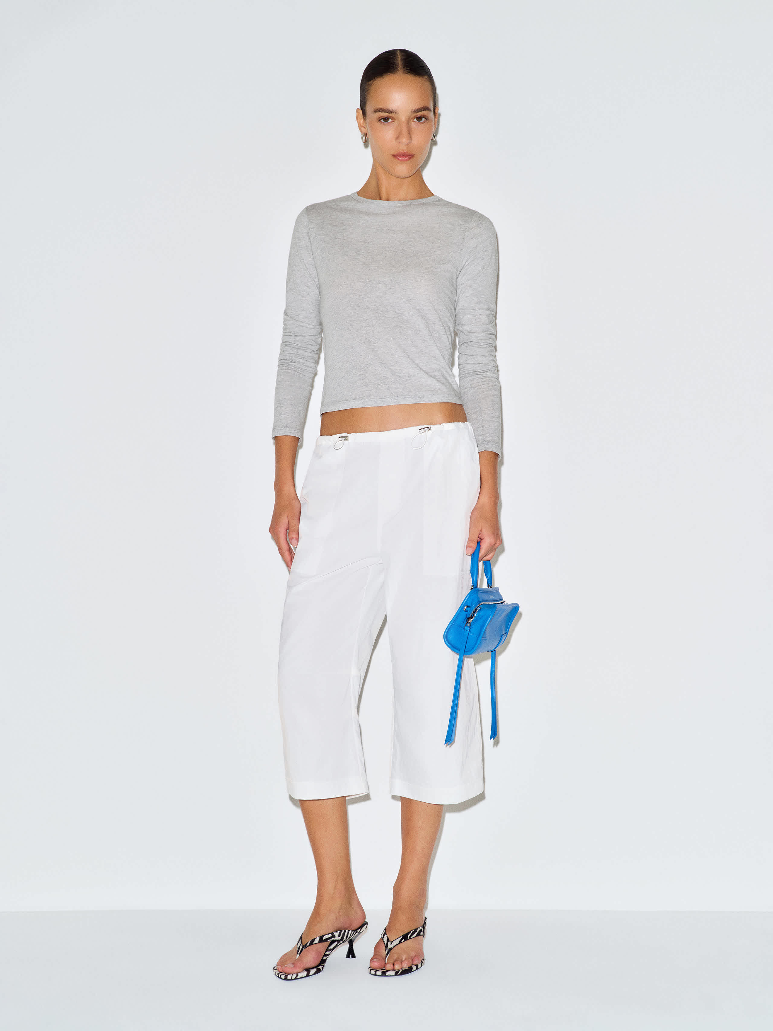 REFORMATION REFORMATION Ezra Slim Fit Long Sleeve Tee