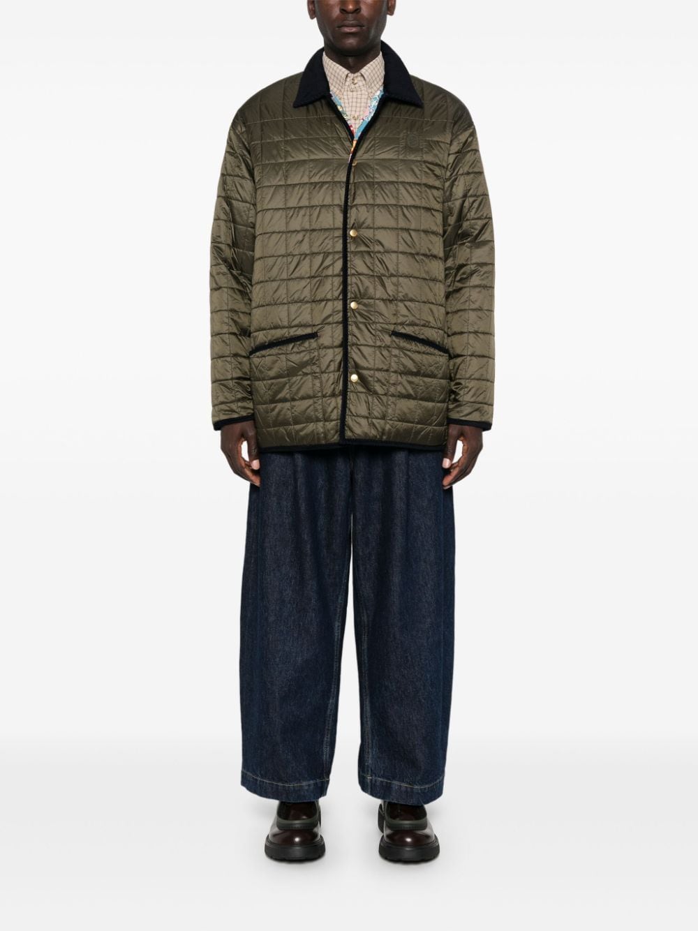 DROLE DE MONSIEUR Drôle De Monsieur Matelassé-Effect Jacket