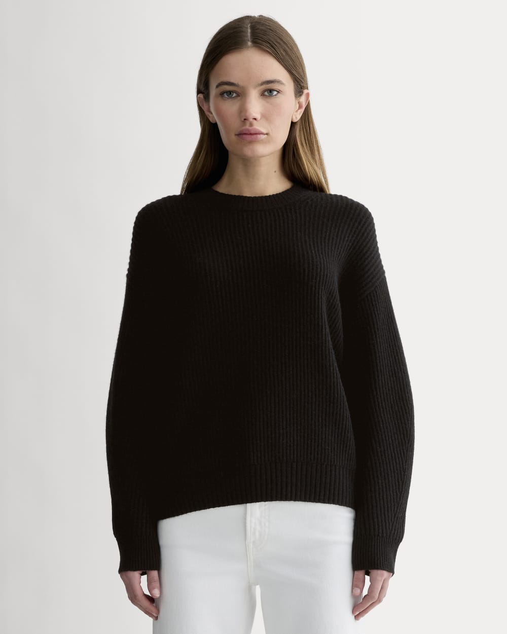 EVERLANE Cocoon Crew Neck Sweater