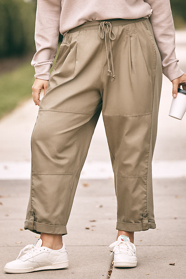 Daily Practice By Anthropologie Remix Pull-On Pants In Green - 69