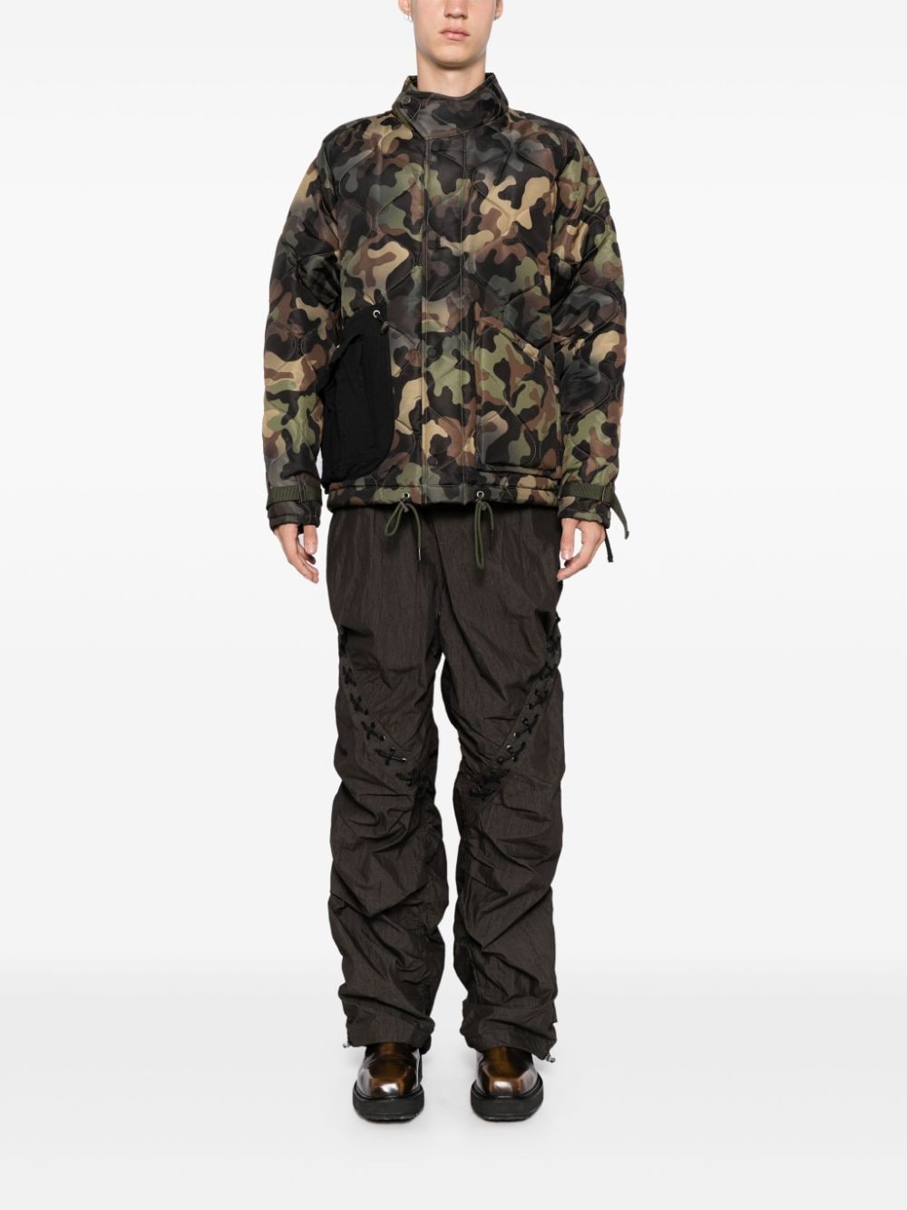 ANDERSSON BELL Andersson Bell Camouflage Quilted Jacket
