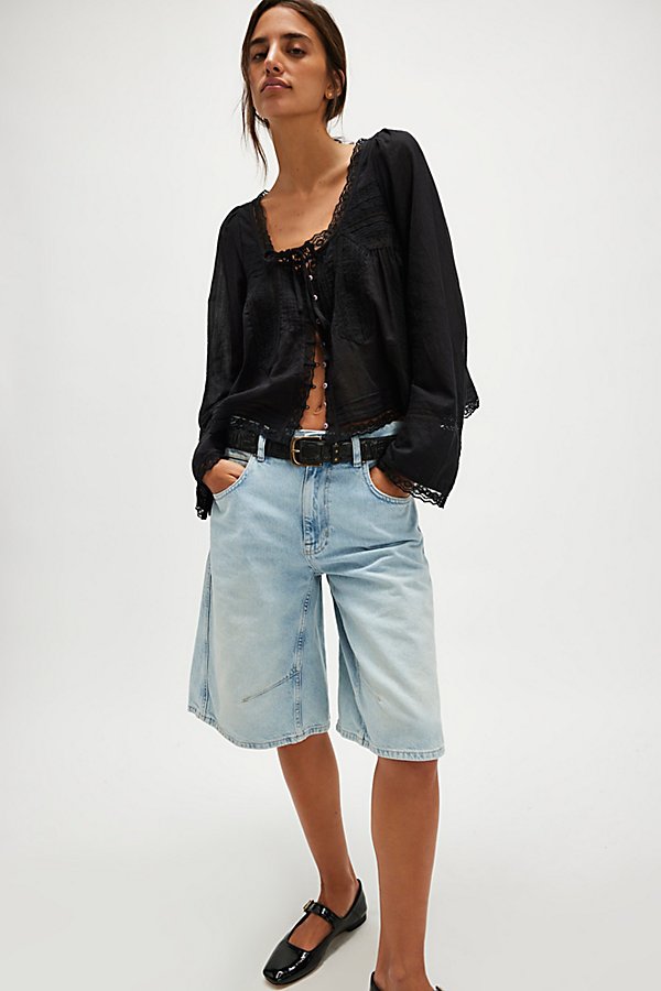 FREE PEOPLE Forevermore Long-Sleeve Top