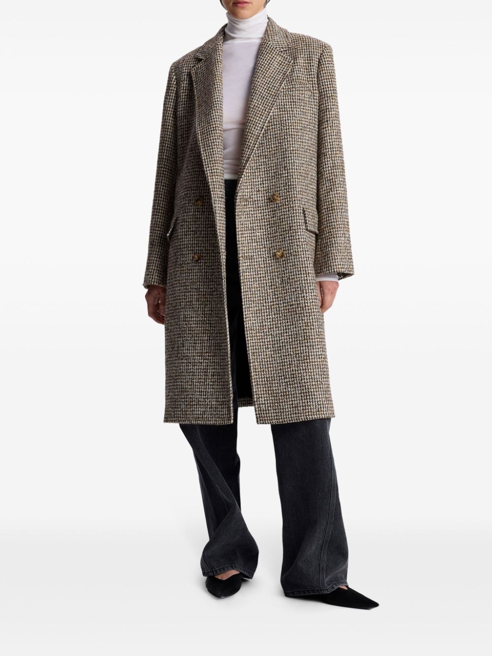 A.L.C. A.L.C. Tanner Houndstooth Coat