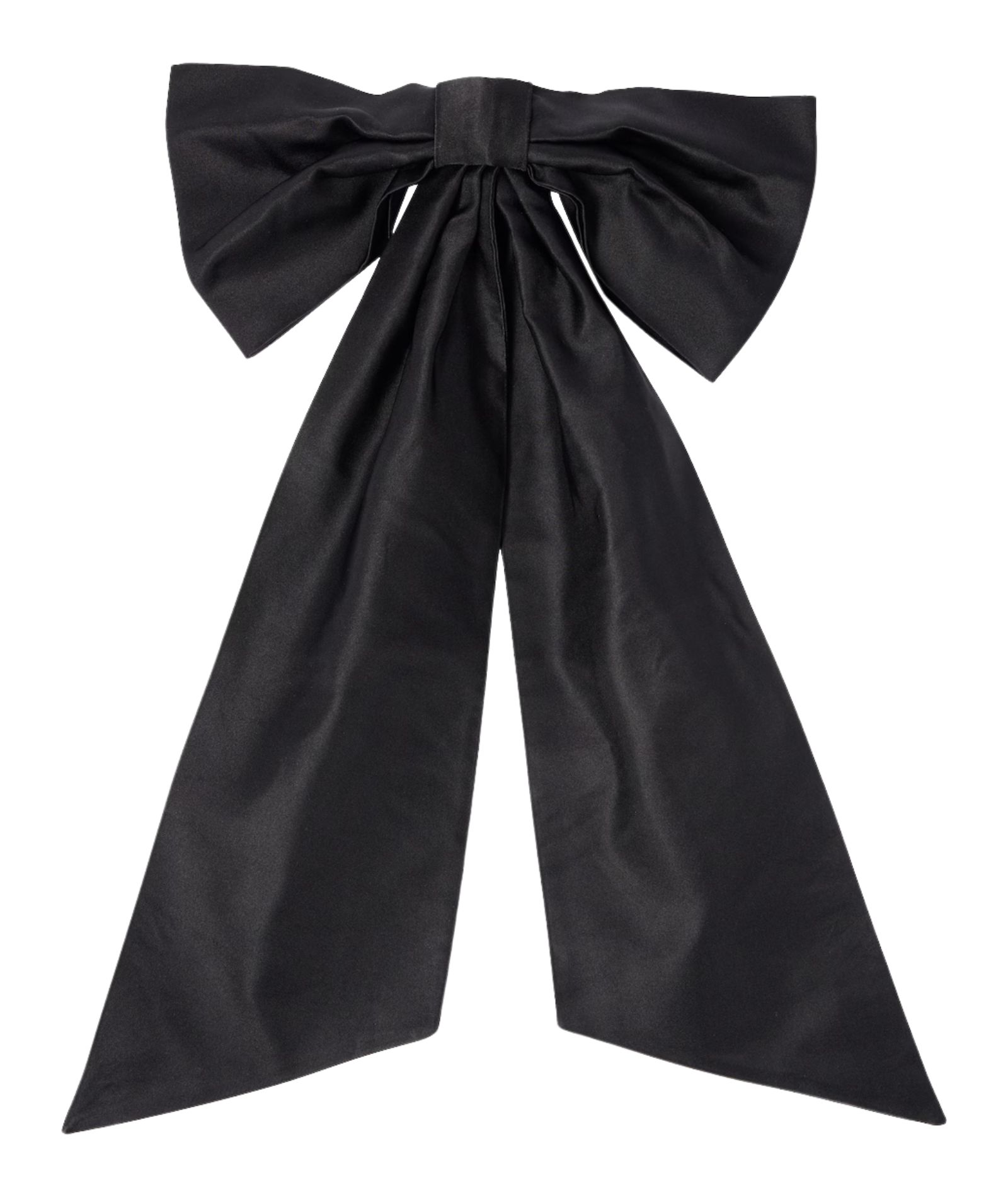 PRADA Prada Bow Detail Crepe de Chine Shirt