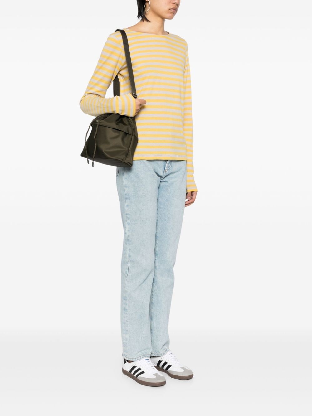 AGNES B. agnès b. Drawstring Crossbody Bag
