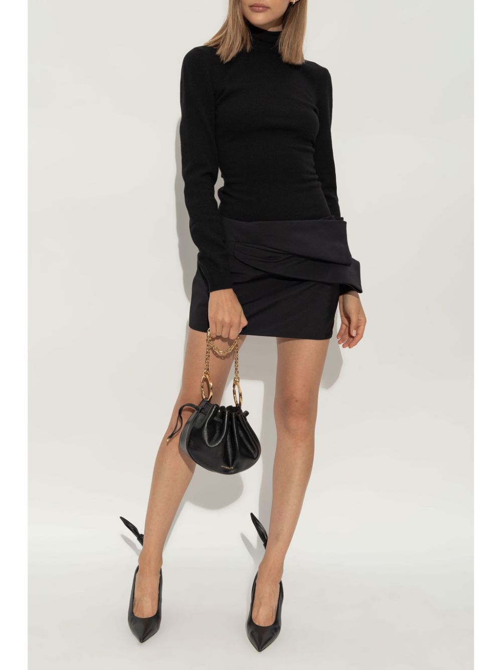GIVENCHY Givenchy Beauw Leather Pumps with Knot Detailing