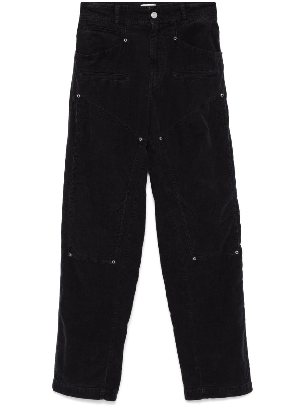 Palace Needle Cord Double Knee Pant - Black | Editorialist