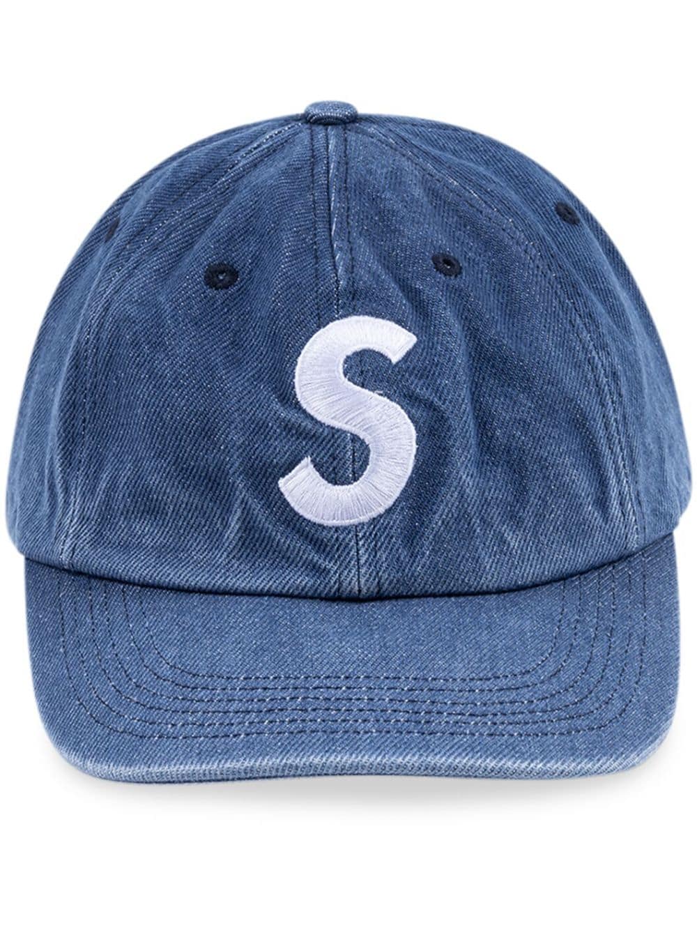 Supreme Pigment Print S Logo 6-Panel Cap - Brown | Editorialist