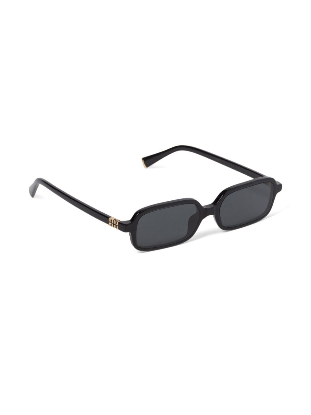 Miu Miu Black regard Sunglasses with Pink Velvet Case FCBAFIRMA - Miu Miu Black regard Sunglasses with Pink Velvet  main image 4