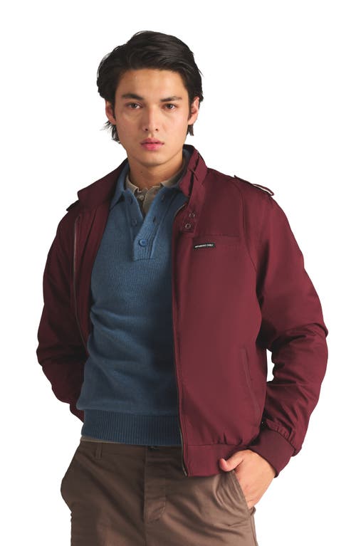 MEMBERS ONLY Members Only Classic Iconic Racer Jacket