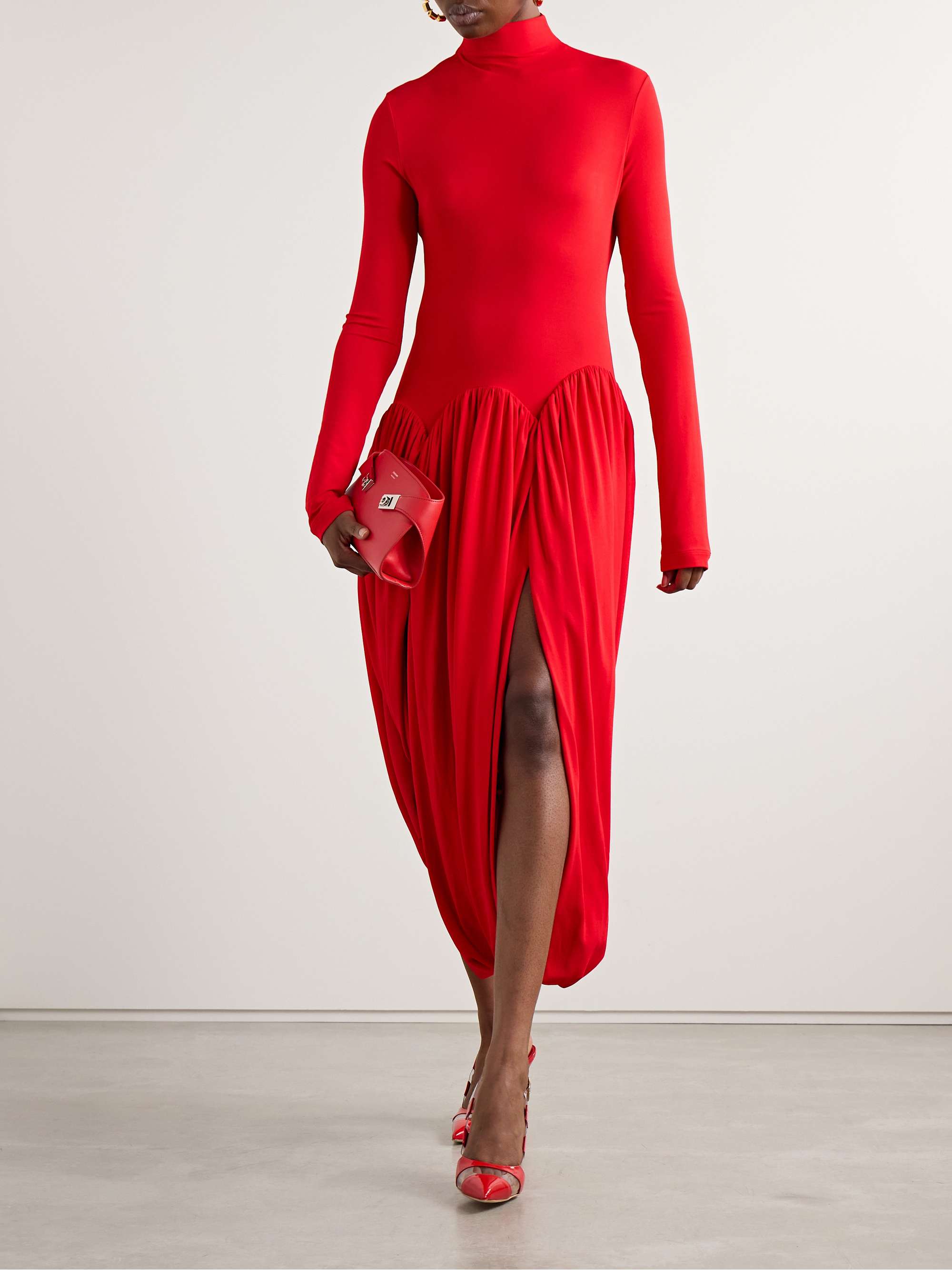 ferragamo asymmetric dress ASTR the Label Halley Dress in Purple