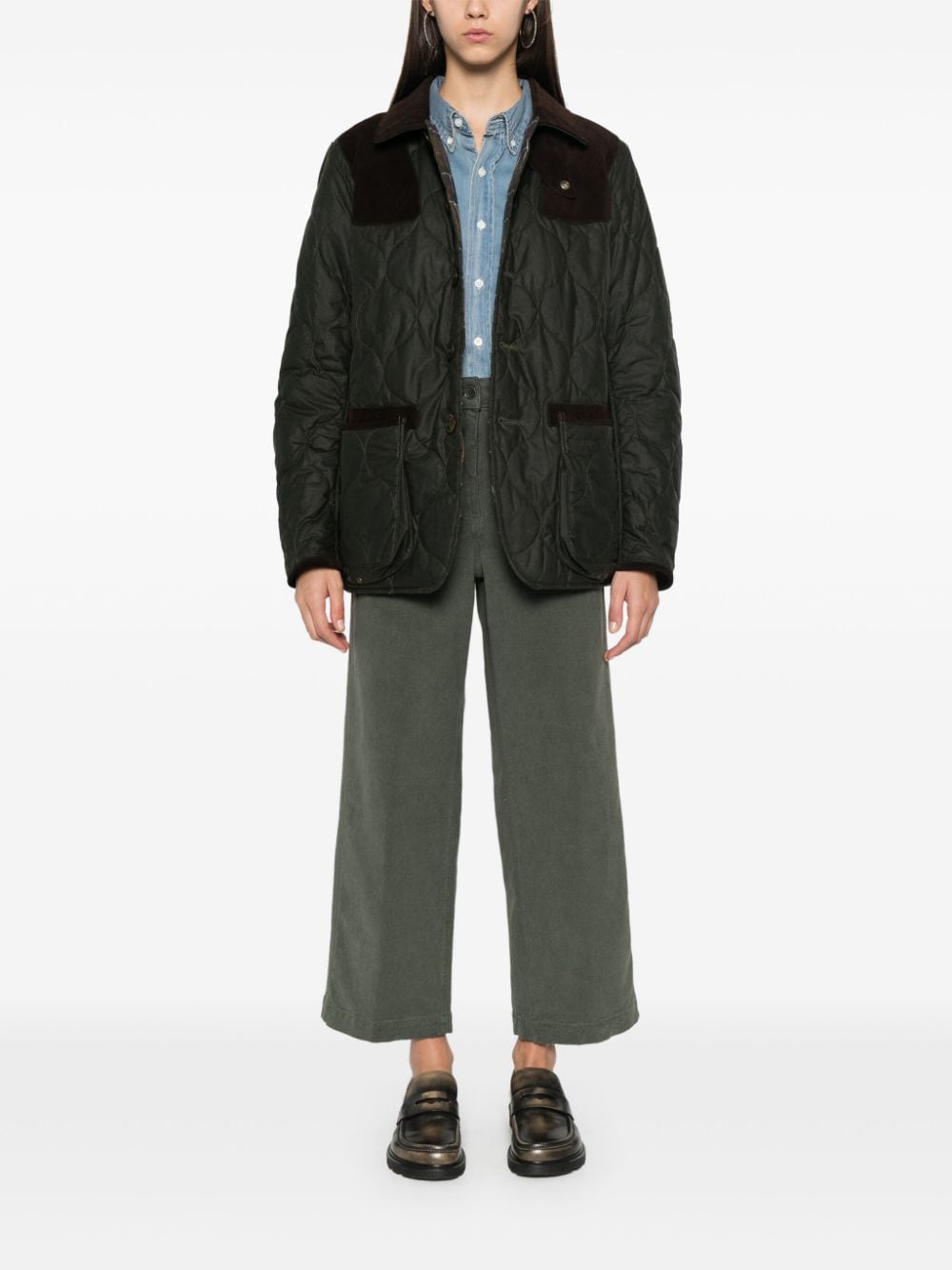 ASPESI ASPESI Twill Cropped Trousers