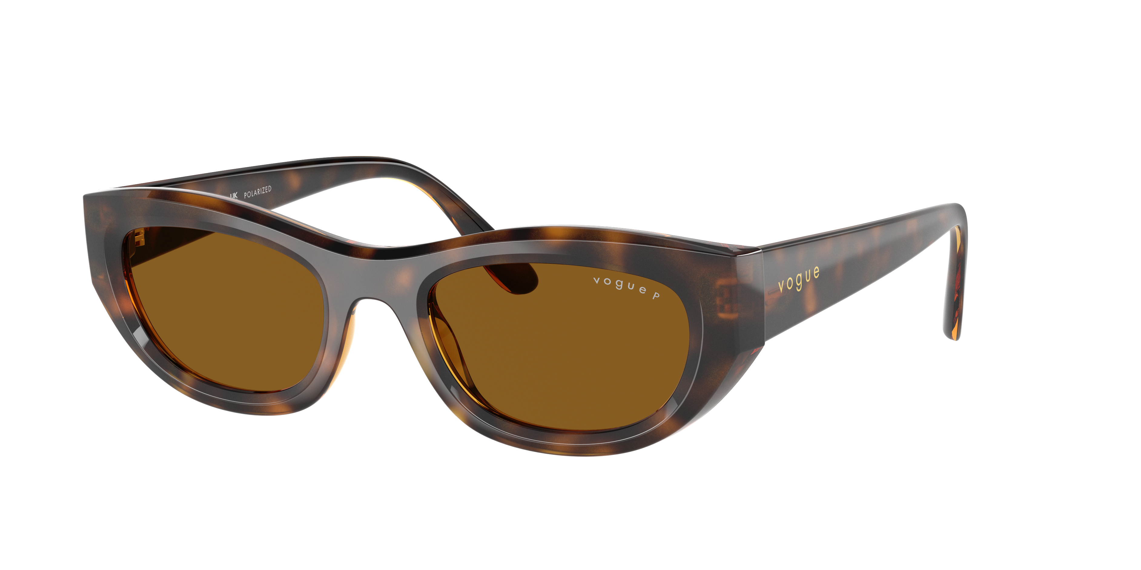 Vogue Eyewear Sunglasses - Dark Brown Polar | Editorialist display picture 3