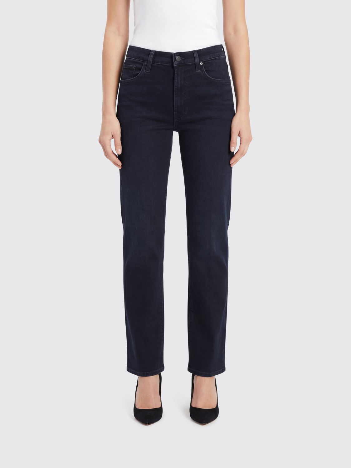 MOTHER Mother Stretch Denim Slim Fit Jeans