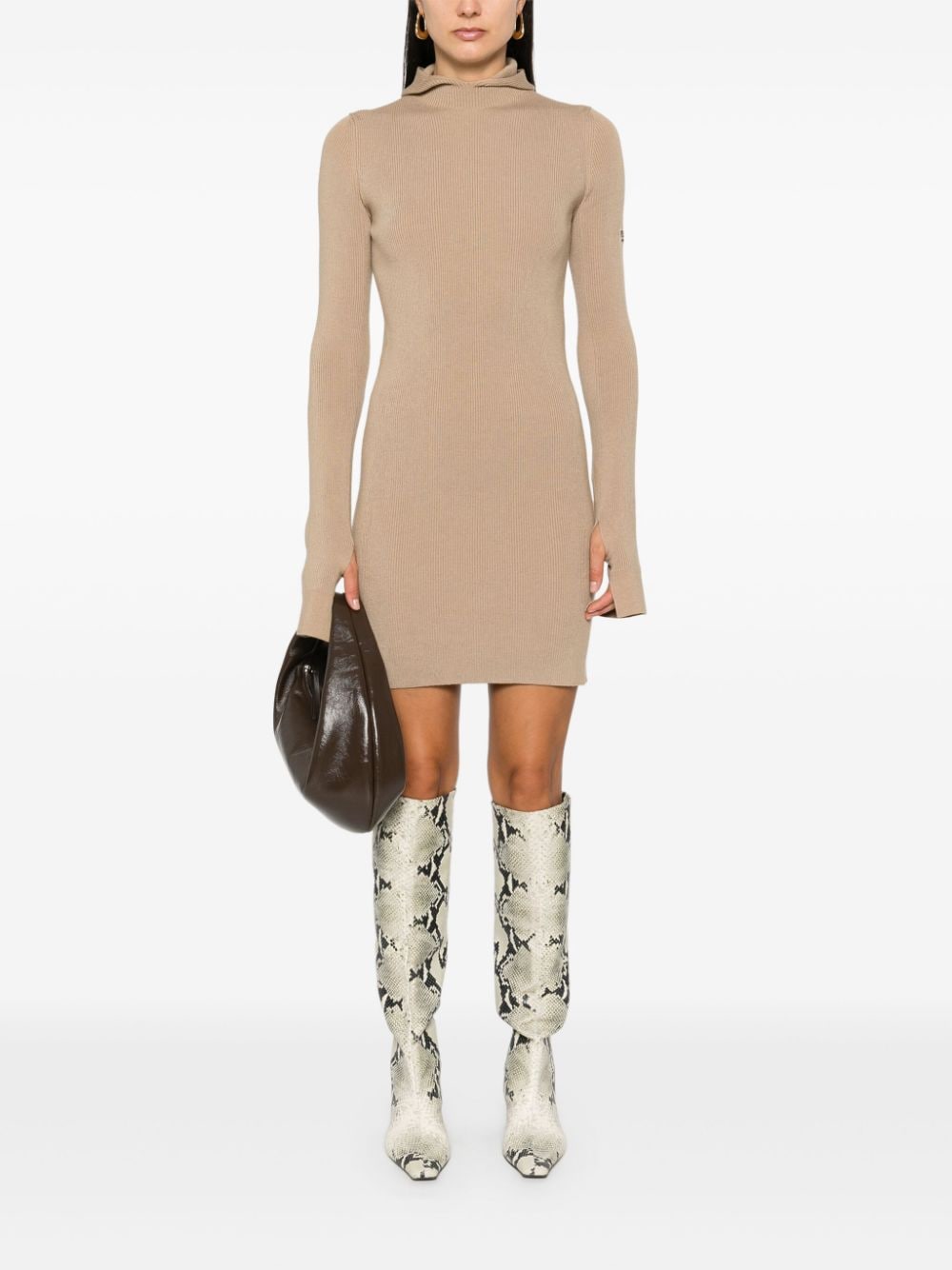 FENDI FENDI Hooded Mini Dress