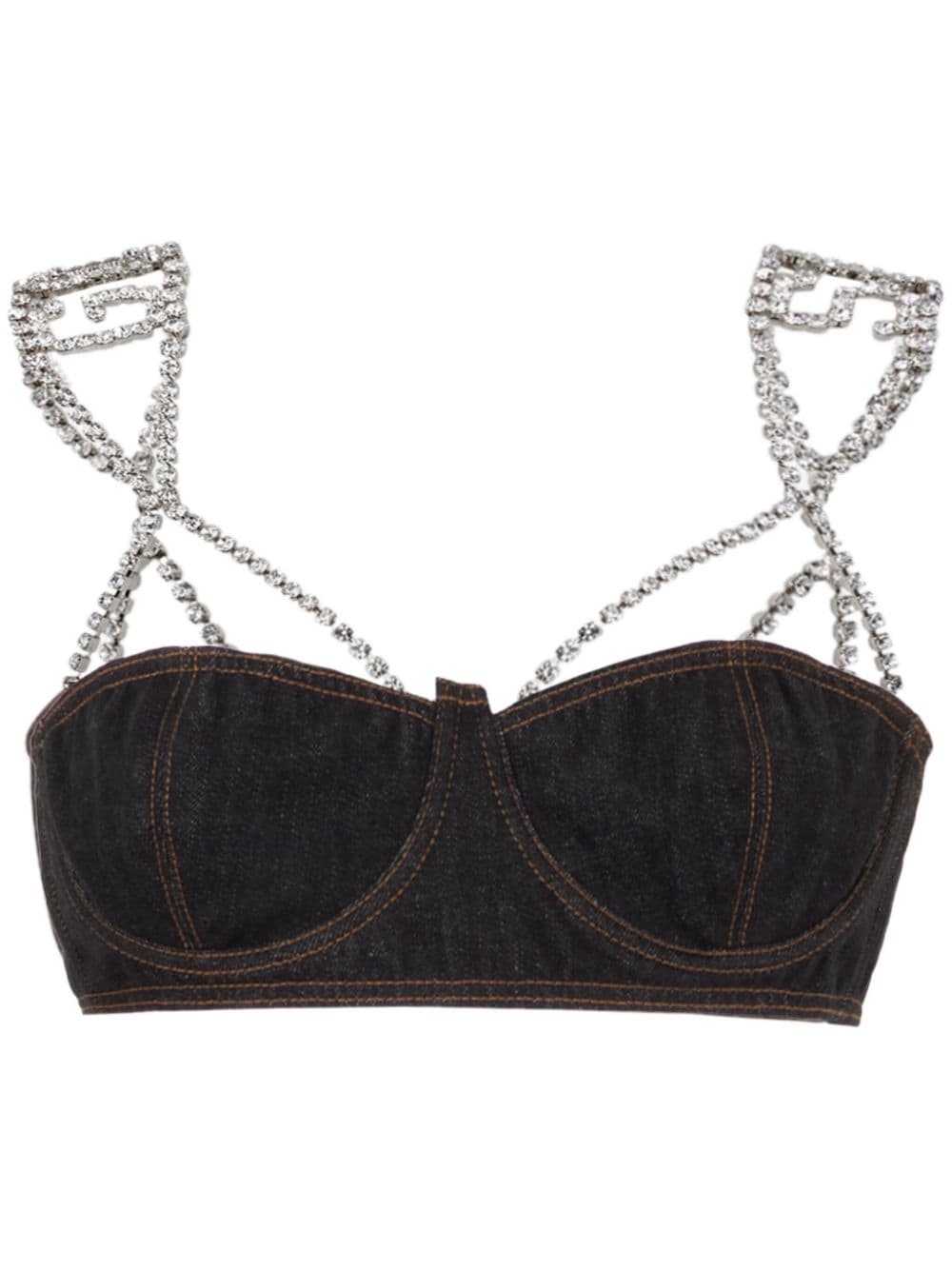 GCDS GCDS Denim Mini Skirt