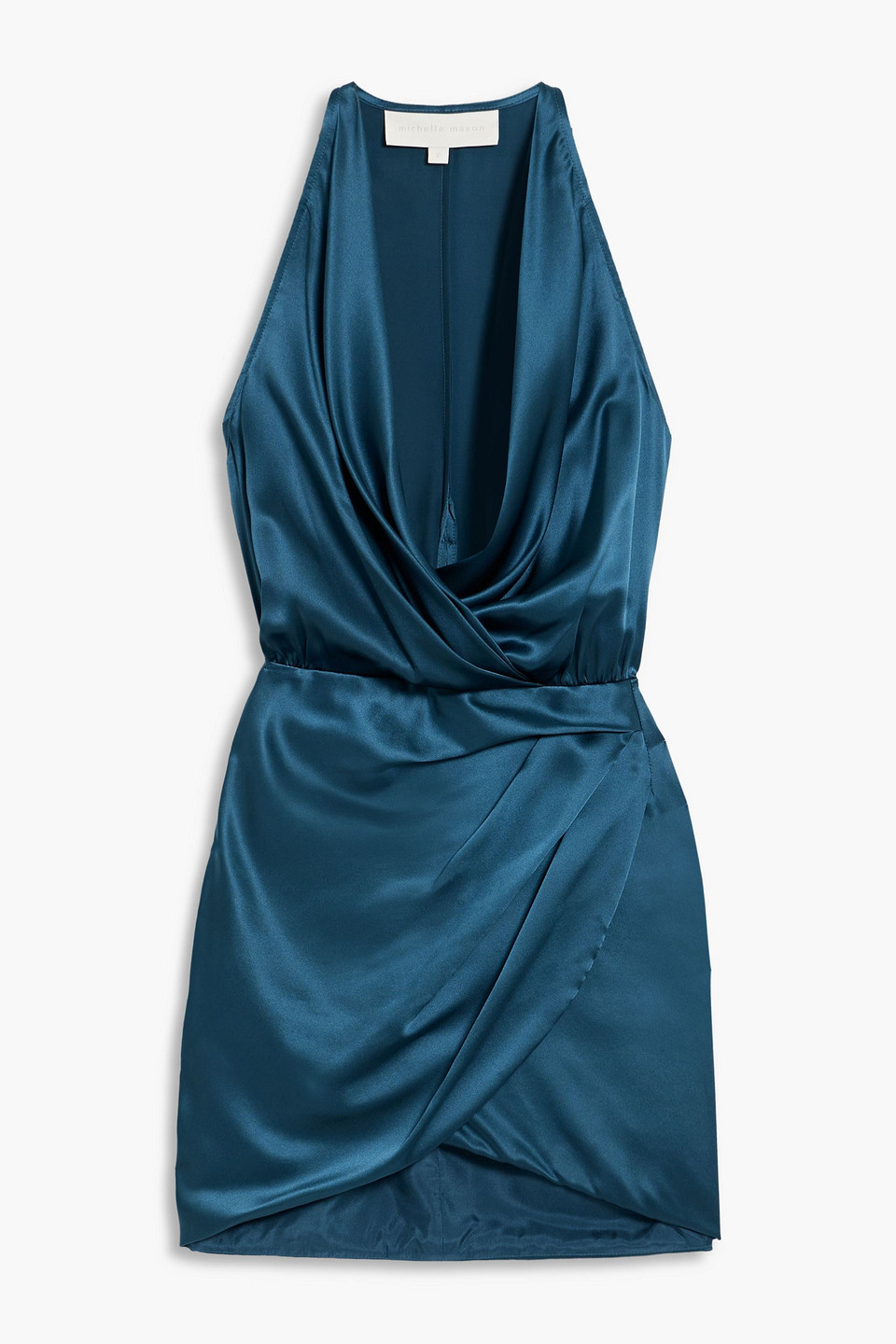 michelle mason wrap mini dress Michelle Mason | Dresses | Michelle Masonopenback Devorvelvet Mini Wrap Dress