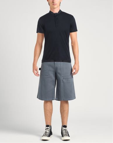 EMPORIO ARMANI man t-shirt midnight blue size s cotton