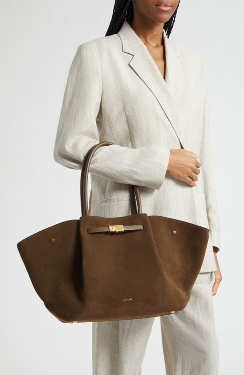DEMELLIER DeMellier New York East/West Leather Tote