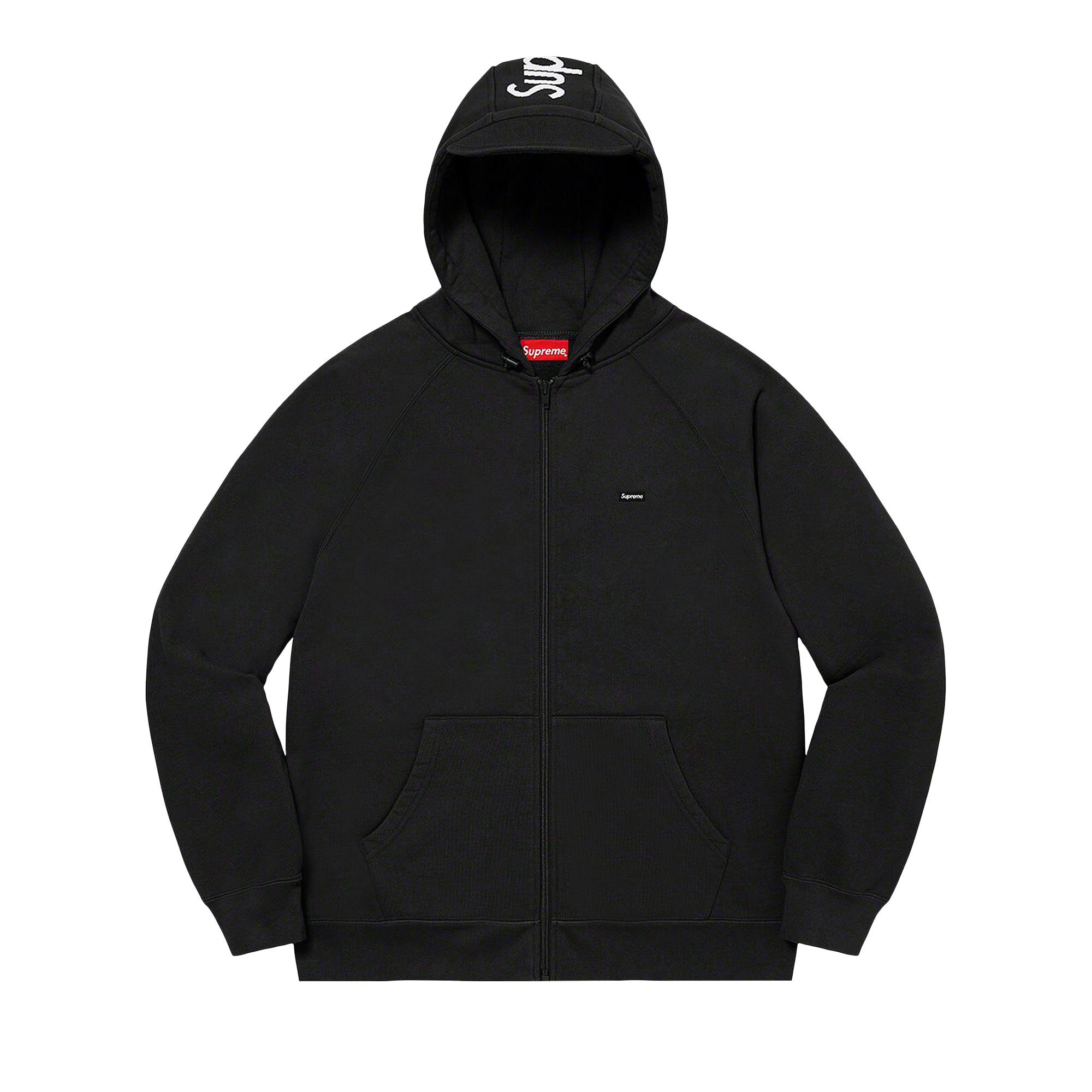 トップス Supreme Brim Zip Up Hooded Sweatshirt Supreme Brim Zip Up Hooded Sweatshirt - Black | Editorialist